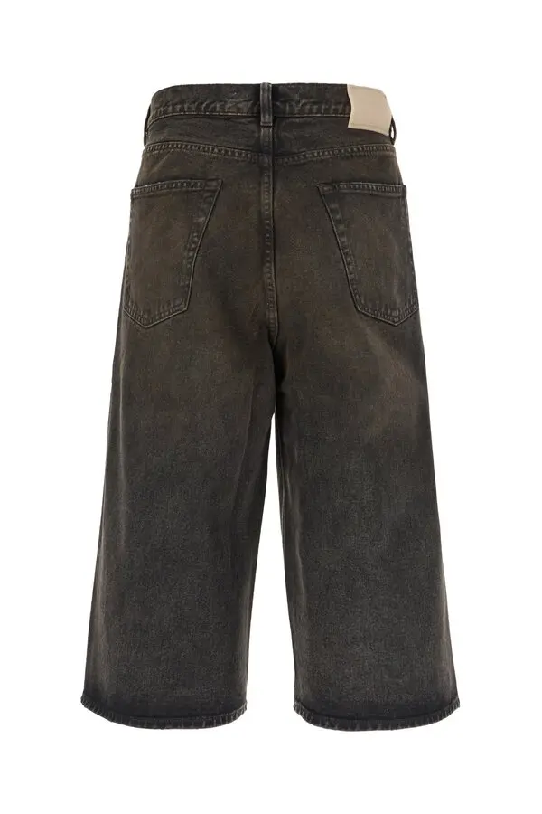 Our Legacy Cropped Denim Shorts
