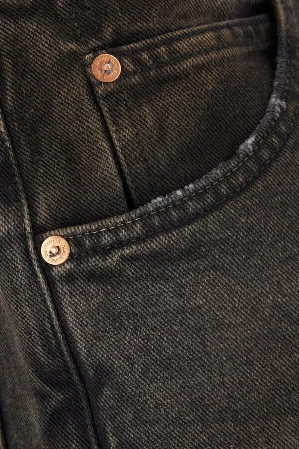 Our Legacy Cropped Denim Shorts