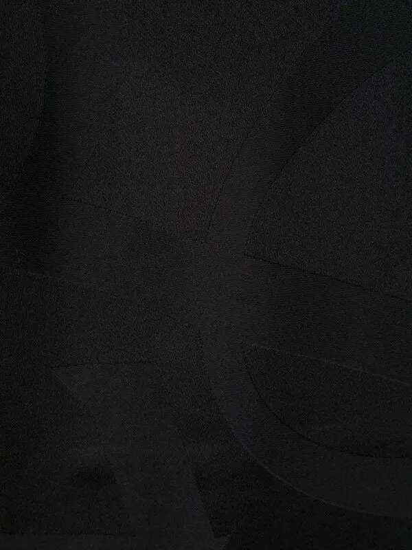 Saint Laurent Cassandre Wool Scarf