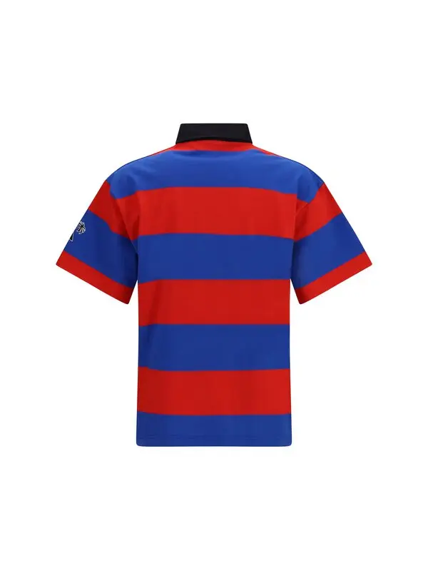 Palm Angels Palm Sport Stripes Short-sleeve Polo