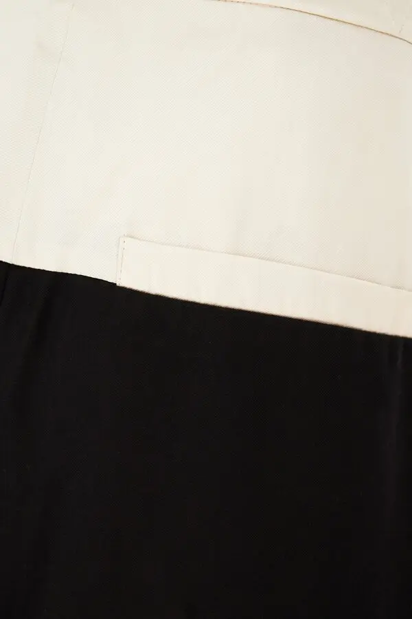 Dries Van Noten Color-blocked Relaxed Fit Shorts