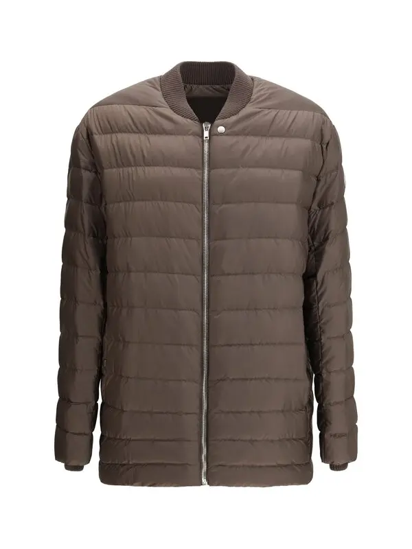 Moncler Rick Owens Quilted Down Flight Jacket - Brown