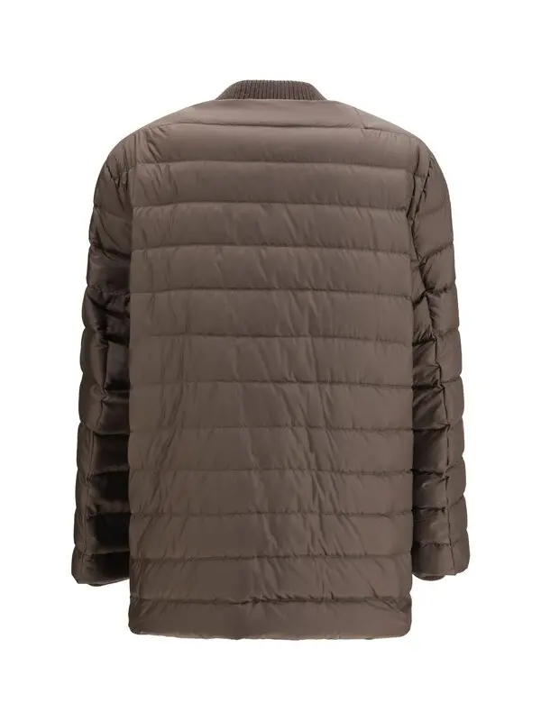 Moncler Rick Owens Quilted Down Flight Jacket - Brown