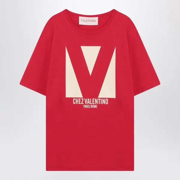 Valentino Garavani T-shirt With Chez Print