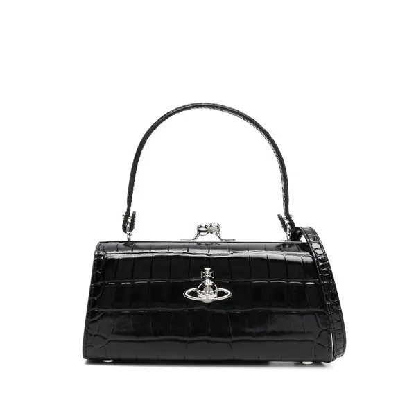VIVIENNE WESTWOOD Mini Bag With Orb Appliqu