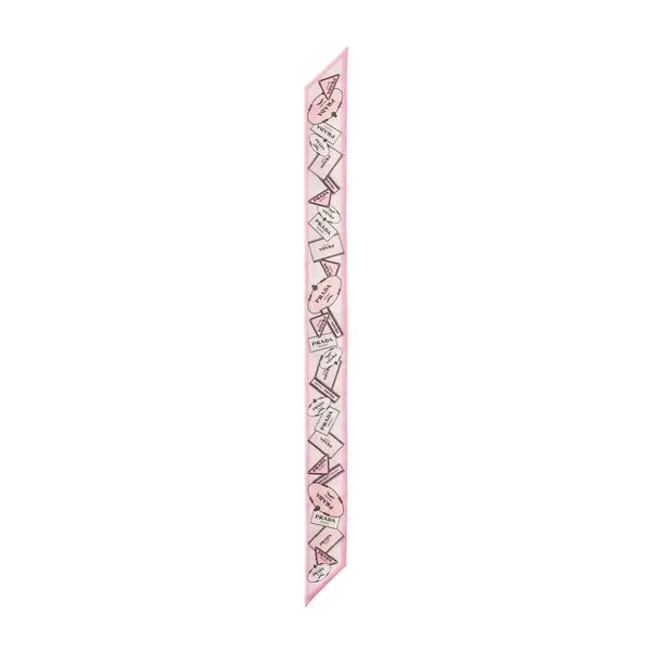 Prada Silk Printed Scarf