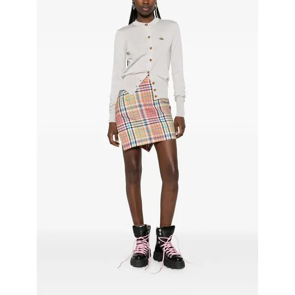VIVIENNE WESTWOOD Grey Knitwear Cardigan - Gray