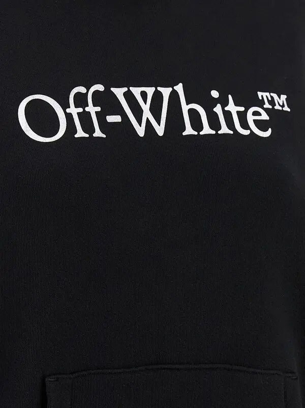 Off-White Big Logo Bookkish" Hoodie - Multicolor