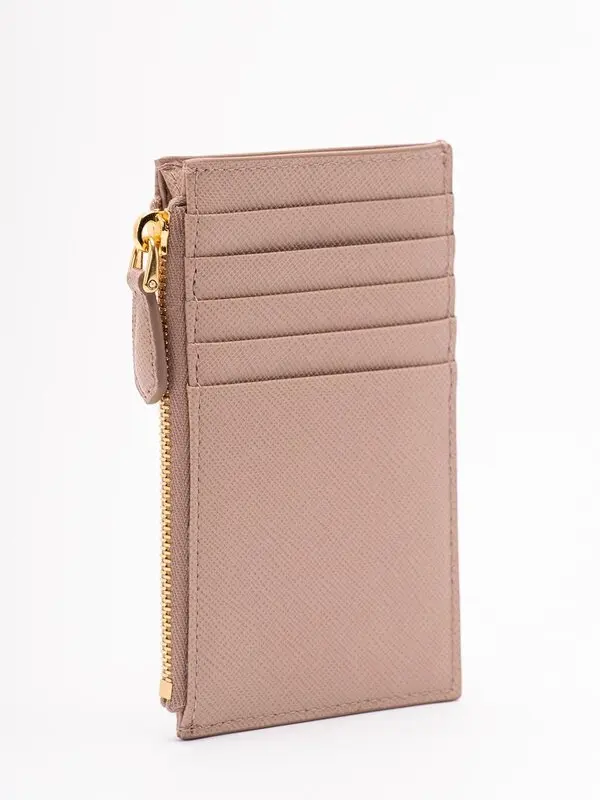 Prada Saffiano Leather Card Holder - Multicolor