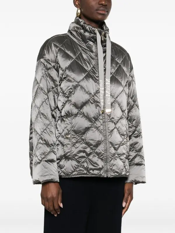 Max Mara Padded Blouson Jacket - Multicolor