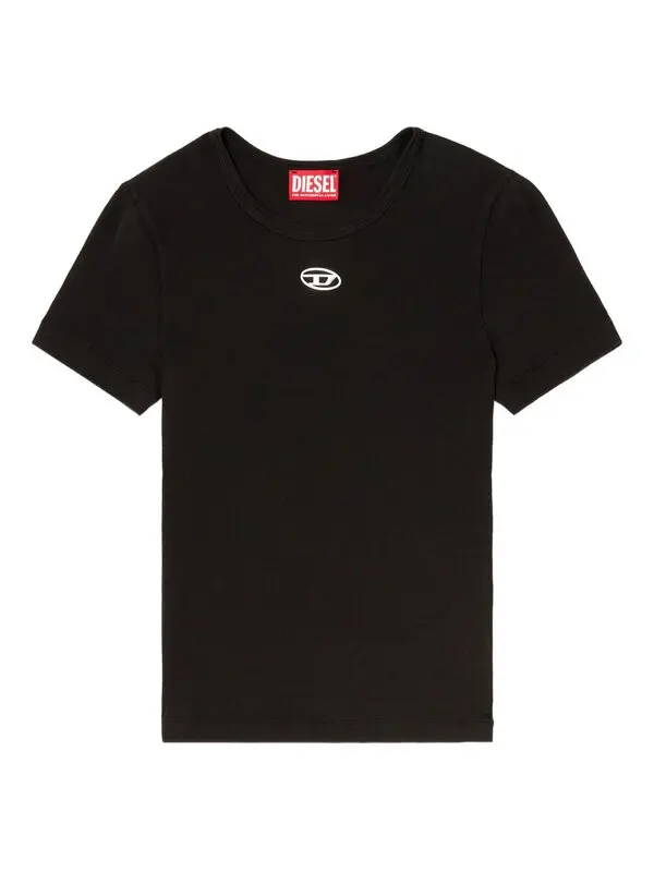 DIESEL® Logo Ribbed T-shirt - Multicolor