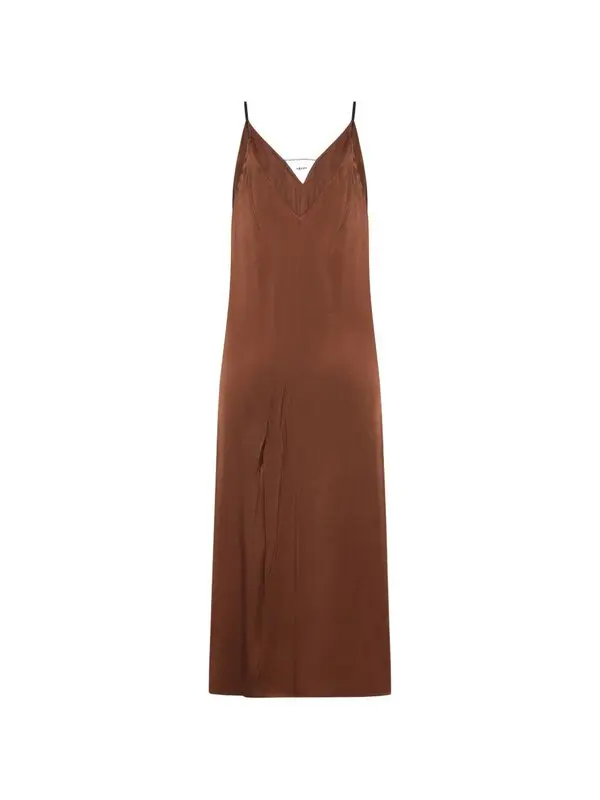 Prada Satin Midi Dress
