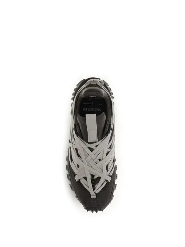 Moncler Rick Owens Trailgrip Megalace Sneakers - Brown