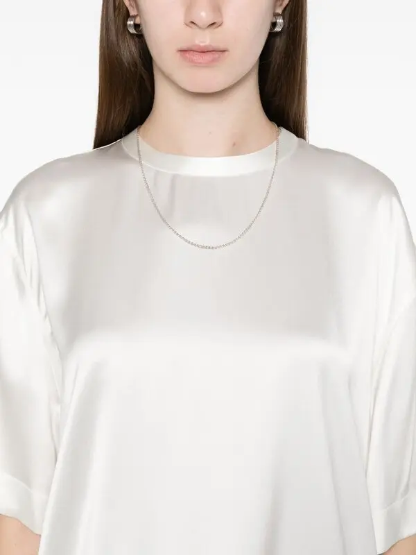 TOTEME Satin T-shirt - Multicolor