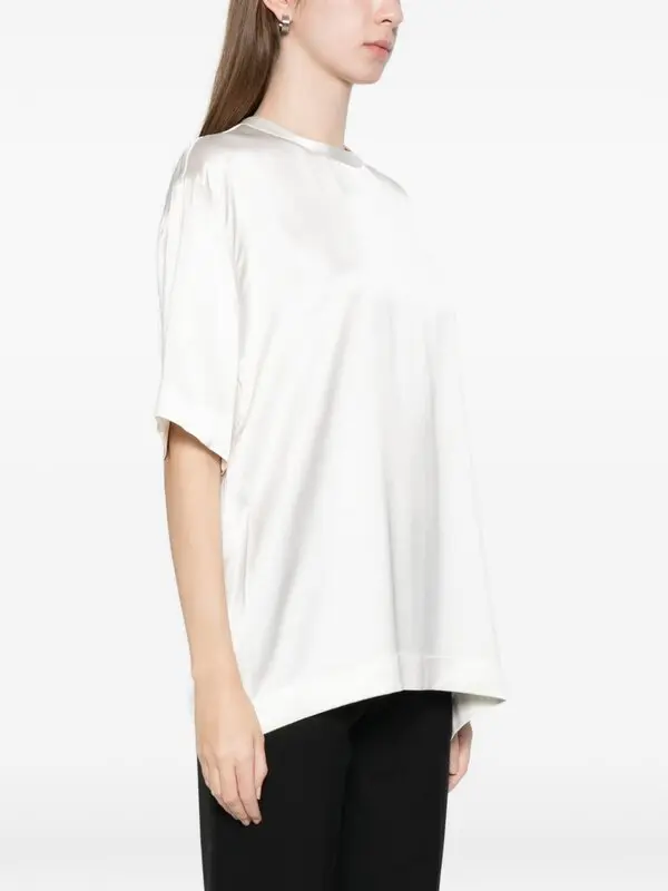 TOTEME Satin T-shirt - Multicolor