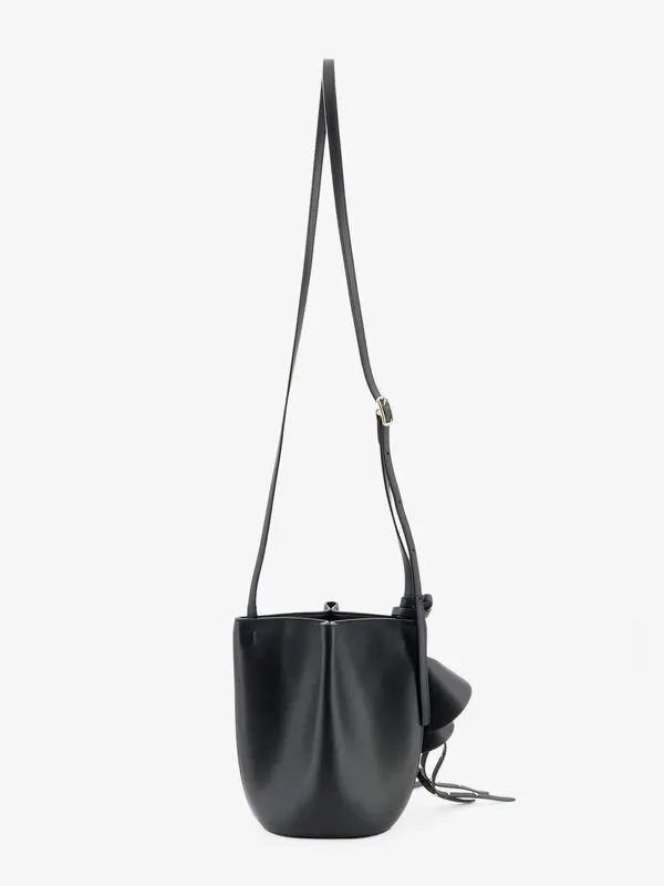 Givenchy Nano Snap Leather Crossbody Bag - Black