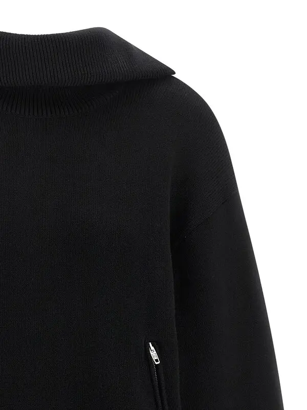 Balenciaga Back-to-front" Heavy Cotton Sweater