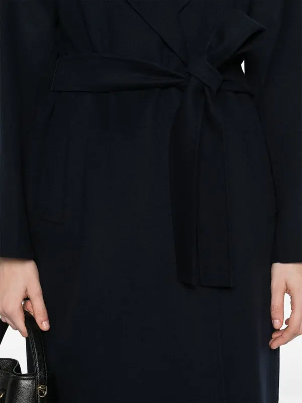 Max Mara Wool Long Coat - Multicolor