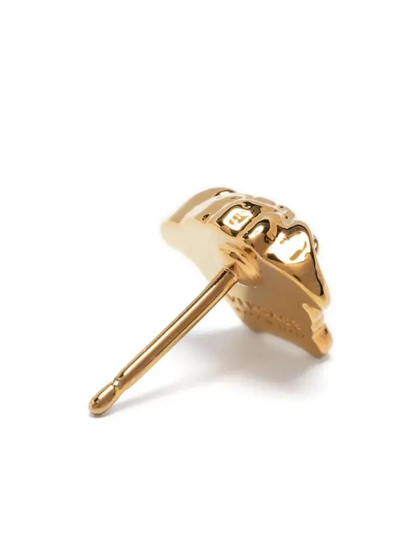 Versace Medusa Stud Earrings - Silver