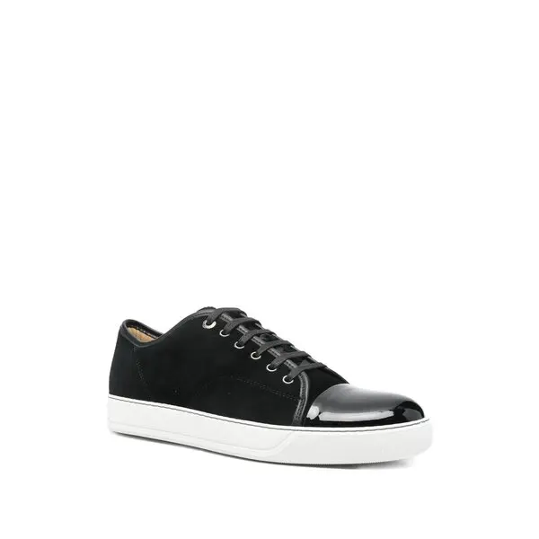 LANVIN Low-top Sneakers With Tonal Cap Toe