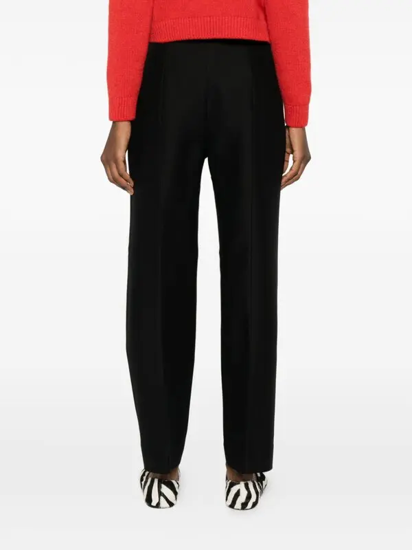 TOTEME Wool Slim Fit Trousers - Multicolor