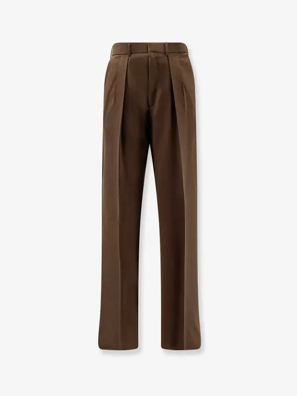 TOM FORD Tailored Wool Trousers With Pinces