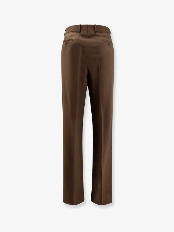 TOM FORD Tailored Wool Trousers With Pinces