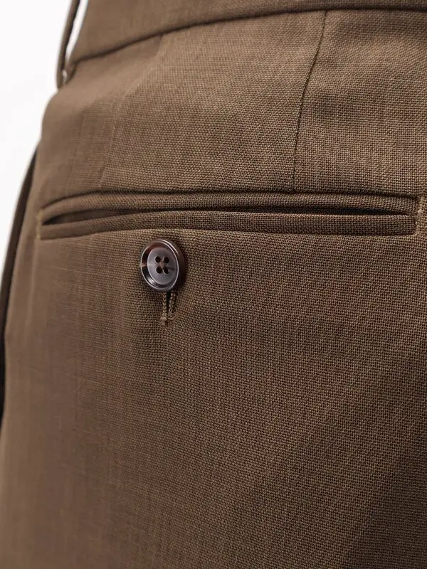 TOM FORD Tailored Wool Trousers With Pinces