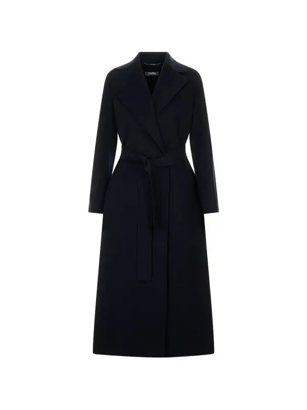 Max Mara Wool Long Coat - Multicolor