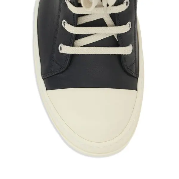 Rick Owens High Top Lace Up Zip Up Trainers