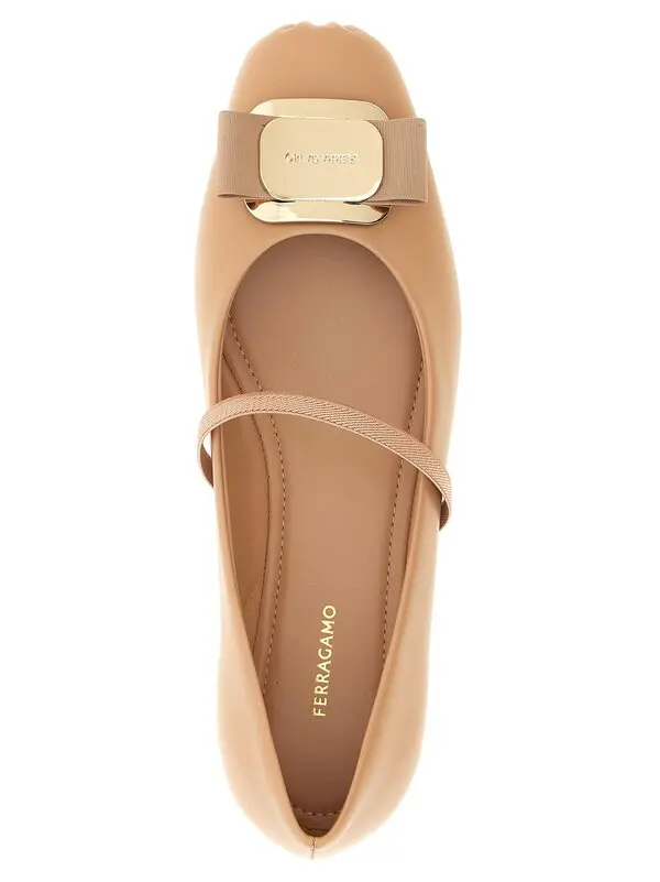 FERRAGAMO Zina Ballet Flats - Pink