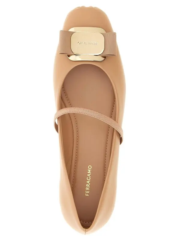 FERRAGAMO Zina Ballet Flats - Pink