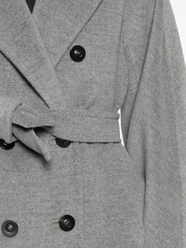 Max Mara Wool Long Coat - Multicolor