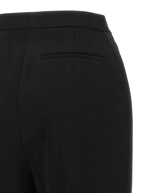Givenchy Satin Band Wool Pants
