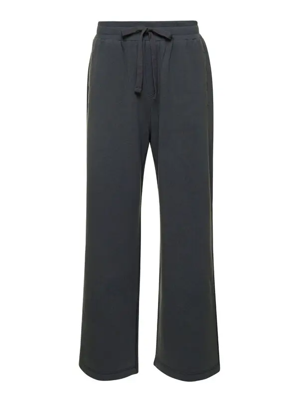 Dolce & Gabbana Grey Joggers In Cotton
