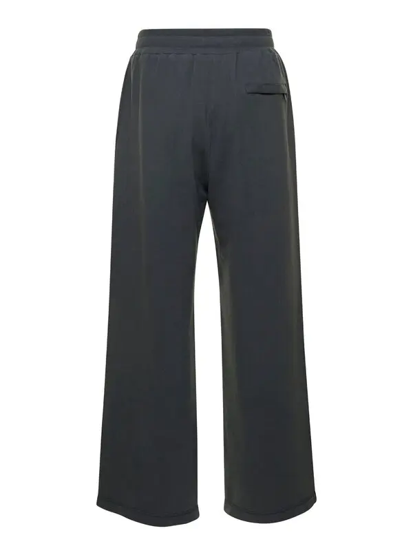 Dolce & Gabbana Grey Joggers In Cotton