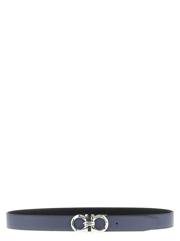 FERRAGAMO Gancini Reversible Belt - Multicolor