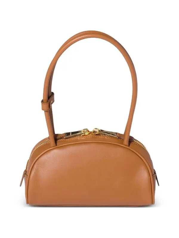 Miu Miu Beau Soft Small Leather Bag - Brown