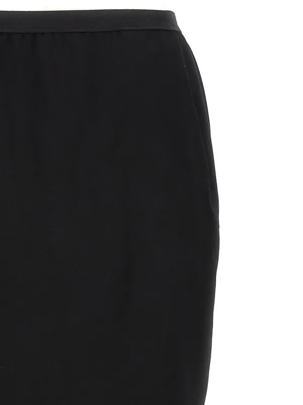 Rick Owens Soft Pillar Long Skirt