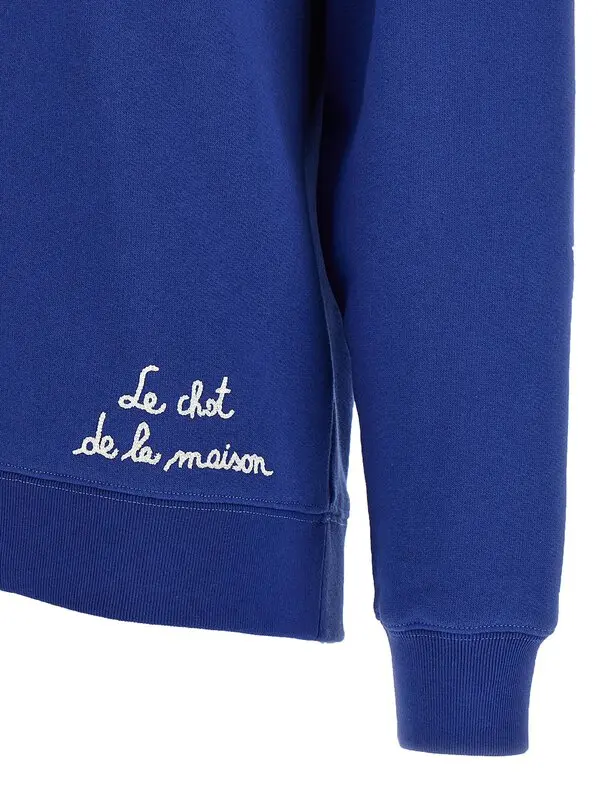 Valentino Garavani V-neck Sweatshirt With Collage And Print Details
