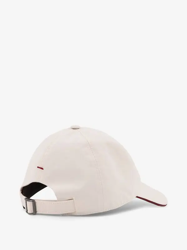 Brunello Cucinelli Baseball Cap With Embroidered Logo - Multicolor