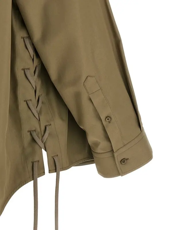 Balenciaga Camicia Lace-up Shirt