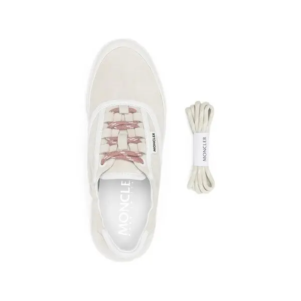 Moncler Lace-up Round Toe Sneakers