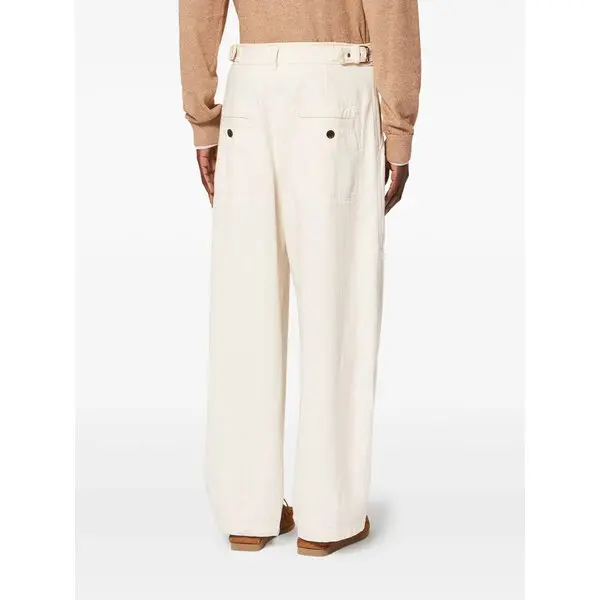 Isabel Marant Étoile Wide-leg Cotton Trousers