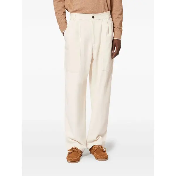 Isabel Marant Étoile Wide-leg Cotton Trousers