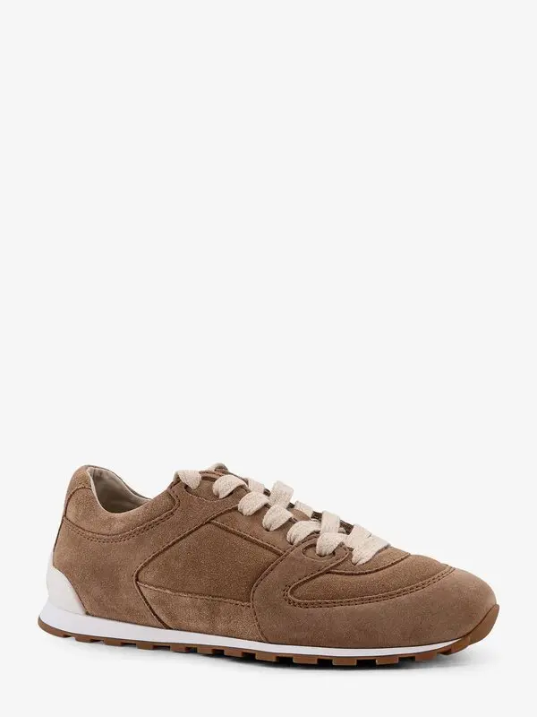 Brunello Cucinelli Suede Lace-up Sneakers - Multicolor
