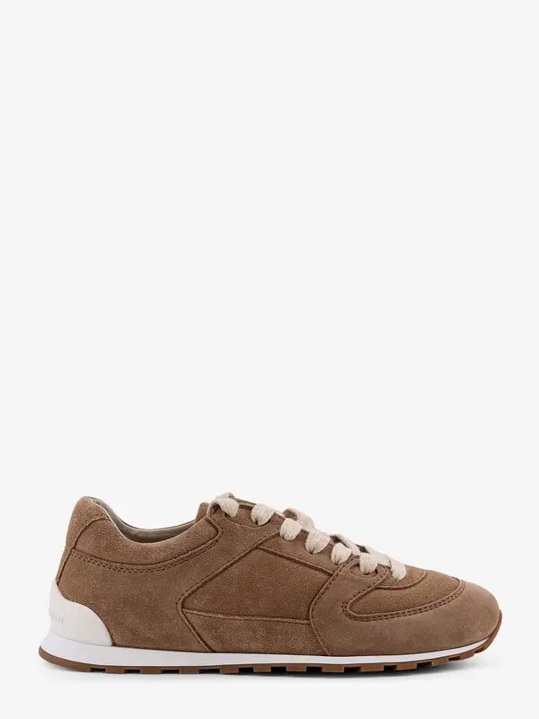 Brunello Cucinelli Suede Lace-up Sneakers - Multicolor