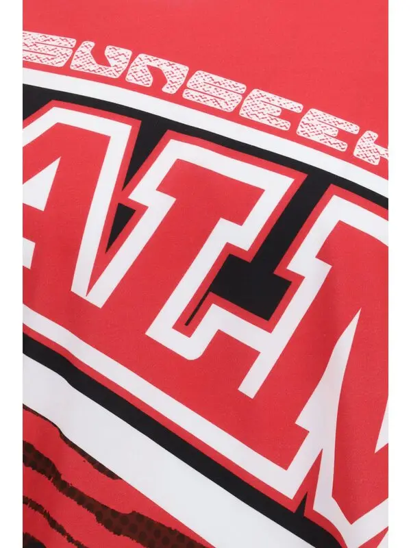 Palm Angels Racing Graphic Long-sleeve T-shirt