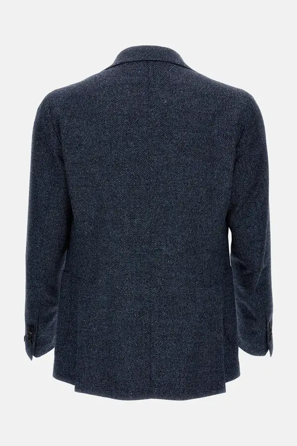 Tagliatore Grey Single-breasted Jacket