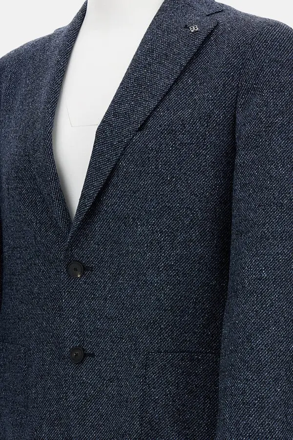 Tagliatore Grey Single-breasted Jacket